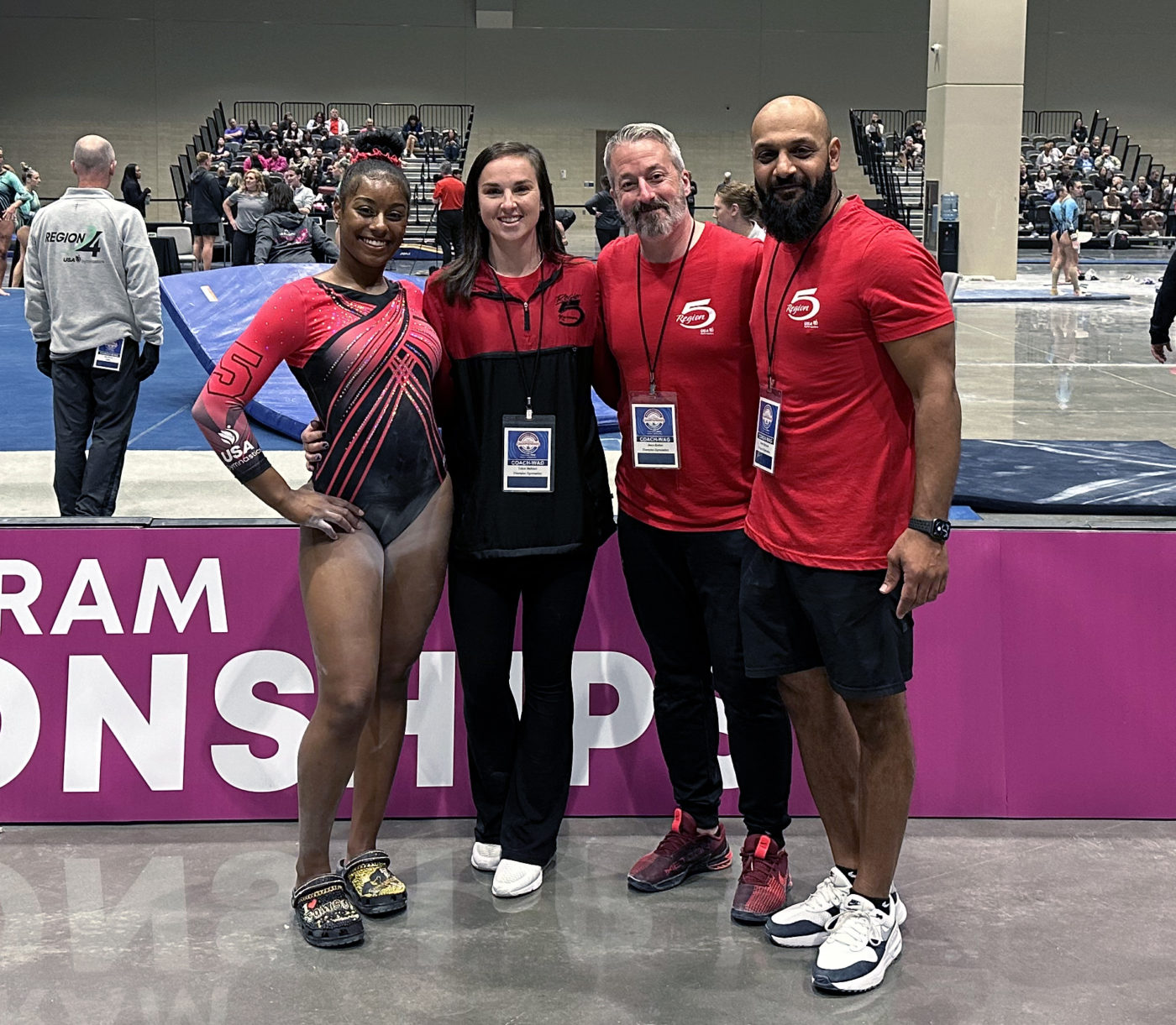 Toshia wins Silver Medal on Vault with a 9.925 at the 2023 National ...